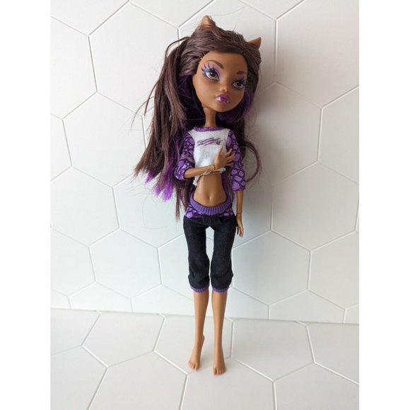 Mattel | Toys | Monster High Doll Clawdeen Wolf Werewolf Dead Tired ...